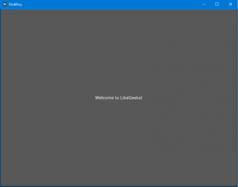 Kivy教程：如何使用Python Kivy构建GUI应用程序？ - lsbin