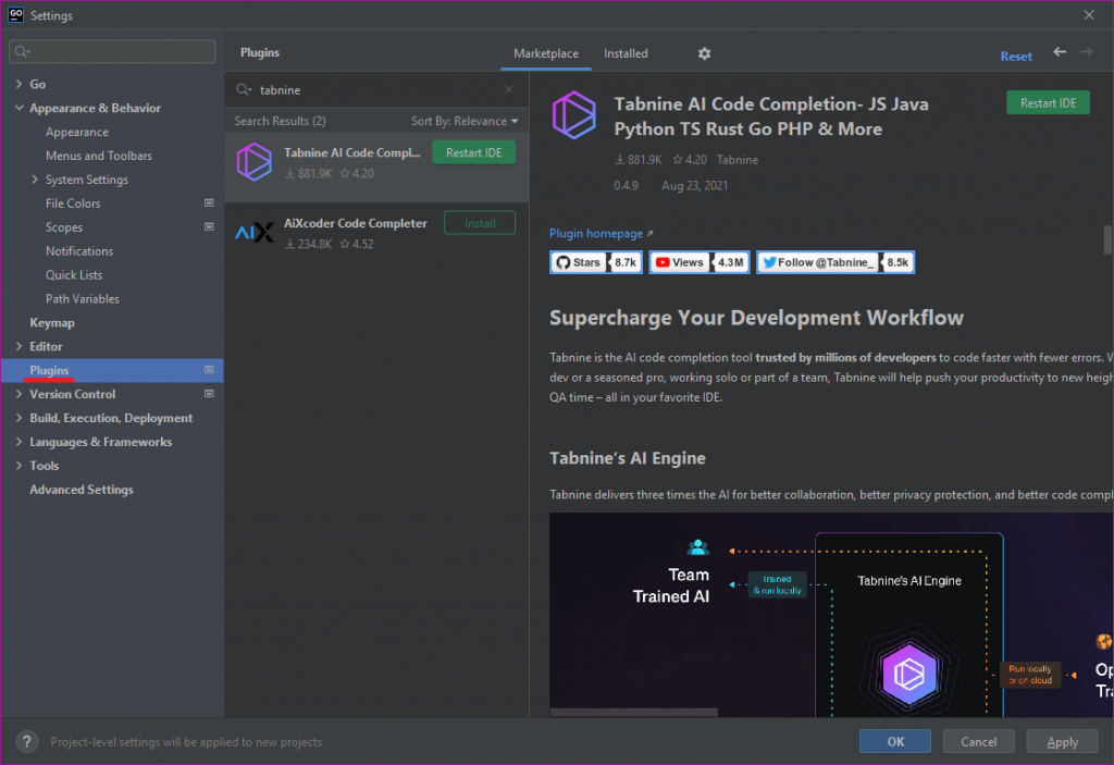 11个最佳GoLand IDE插件合集：哪一个更好？